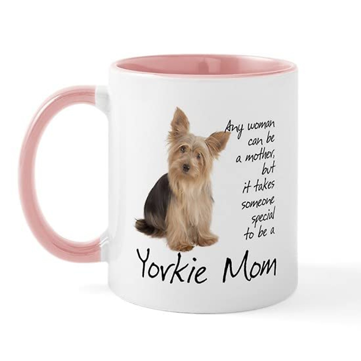 CafePress Yorkie Mom Mugs Ceramic Coffee Mug, Tea Cup 11 oz