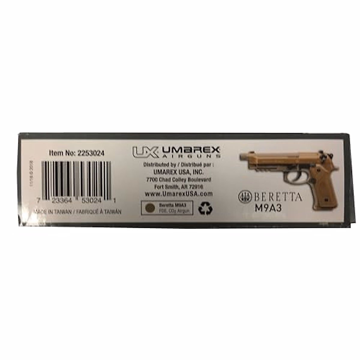 Umarex Beretta M9A3 Blowback Full-Auto .177 Caliber BB Gun Air Pistol