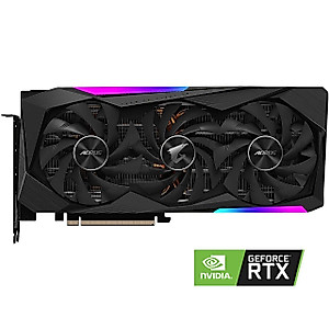 GIGABYTE AORUS GeForce RTX 3070 Master 8G Graphics Card, 3X WINDFORCE Fans, 8GB 256-bit GDDR6, GV-N3070AORUS M-8GD Video Card