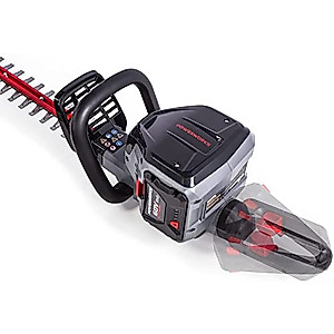 POWERWORKS 60V 24-Inch Brushed Hedge Trimmer, 2Ah Battery and Charger Included