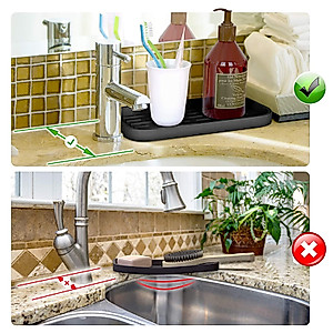 Healifty Grade Silicone Draining Tray Wave Silica Gel Dispenser