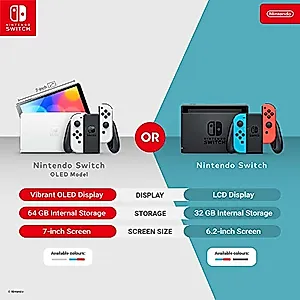 Nintendo Switch (OLED Model) - White (European Version)