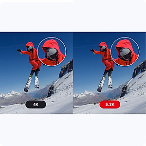 Insta360 ONE R 1-Inch Edition Co-Engineered – 5.3K 30fps Action Camera with 1-Inch Sensor, 4K 60fps, Stabilization, IPX8 Waterproof, 19MP