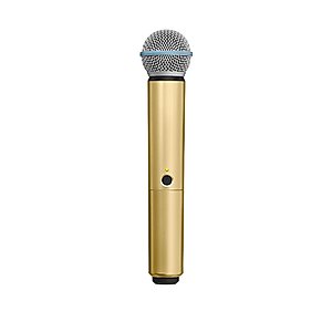 Shure WA713-GLD Colored Handle Only for BLX2/SM58 and BLX2/BETA58A Wireless Transmitters (Gold)