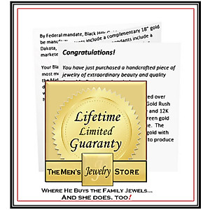 Diamond-Cut Grape Leaf Cut-Out Band, 10k Yellow Gold, 10k Yellow Gold, 12k Green and Rose Gold Black Hills Gold Motif, Size 11