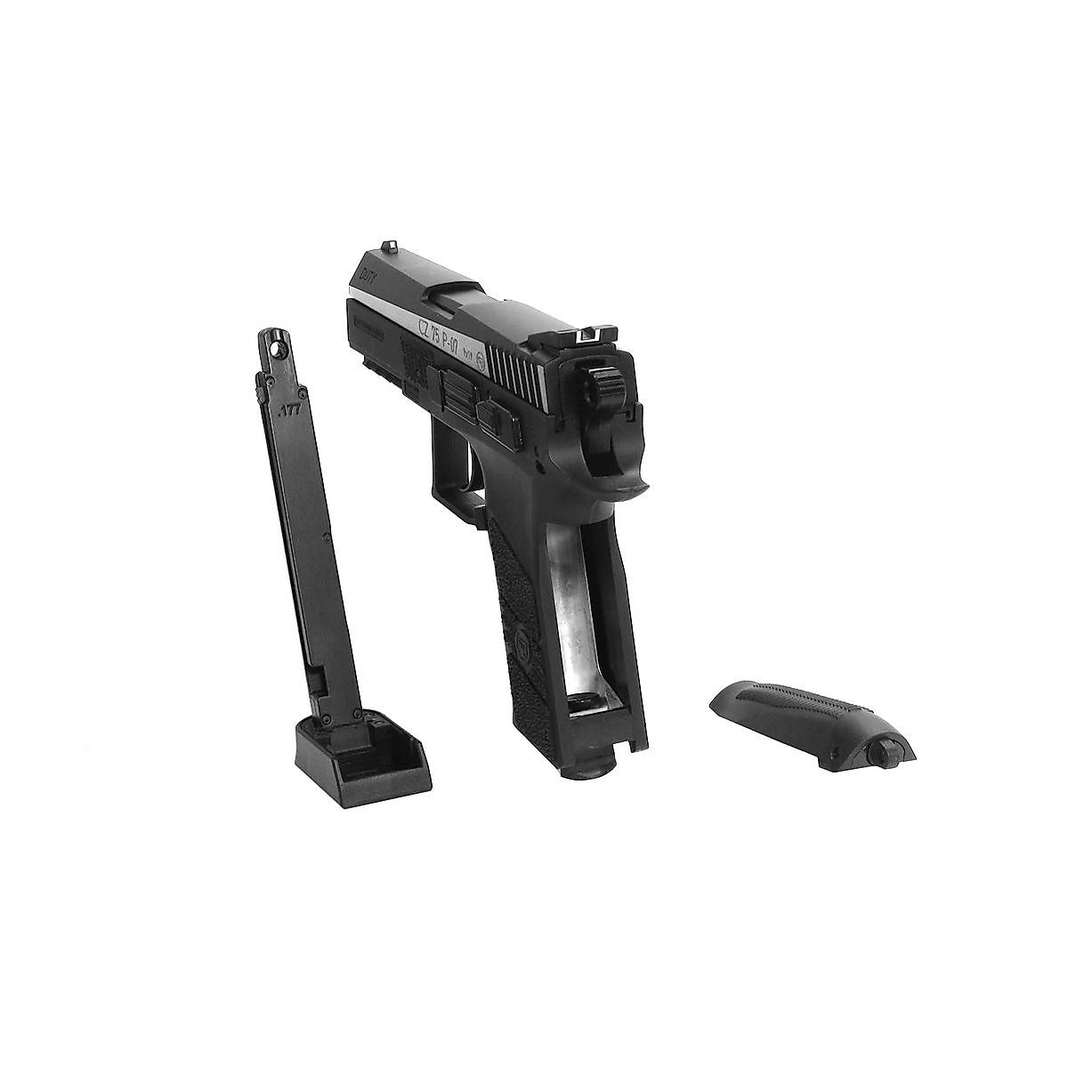 ASG CZ 75 P-07 Duty Two-Tone CO2 BB Gun Pistol .177 cal Steel, Blowback
