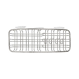 Spectrum Diversified Bathroom Contempo Shower, Stainless Steel, Basket w/Hooks