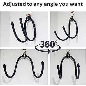 Metal Expandable or Grip Coat Rack Hanger, Wall Mounted Hook Hat Hanger Organizer for Hanging Hats, Caps, Mugs, Coats, Belt, Umbrella Coffee Mug Jewelry Hanging