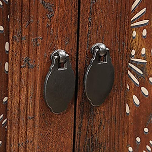 Sauder Viabella Storage Cabinet, L: 59.06" x W: 153.15" x H: 31.54", Brown