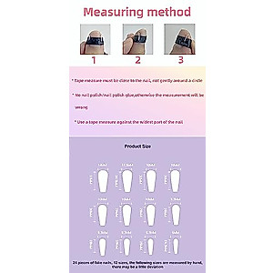 Fantasticlady Medium Coffin Press On Nails,Dark goth grily style with Tarot Design,Black undertone False Nails,Matte On Nails for Women and Girls