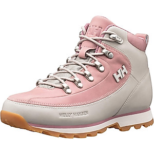 Helly Hansen Women's High Rise Hiking Boots, Silver Cloud/Bridal Rose, 41