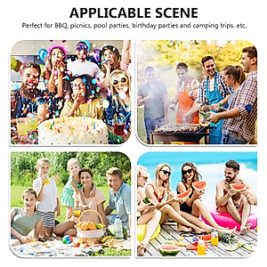 BESTonZON Dessert Display Tray, 8.27x8.27x5.91in Square, Transparent Polypropylene Tray with Acrylic Lid, Shatterproof Servingware for Food, Ideal for Christmas, Easter, Anniversary, Birthday