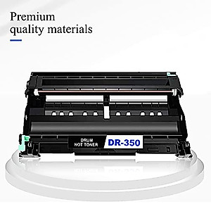 LKKJ 1 Pack DR-350 Drum Unit Replacement for Brother DR350 DCP-7010 7020 IntelliFax 2820 MFC-7220 7240 HL-2030 2040 Printer Toner. BLACK