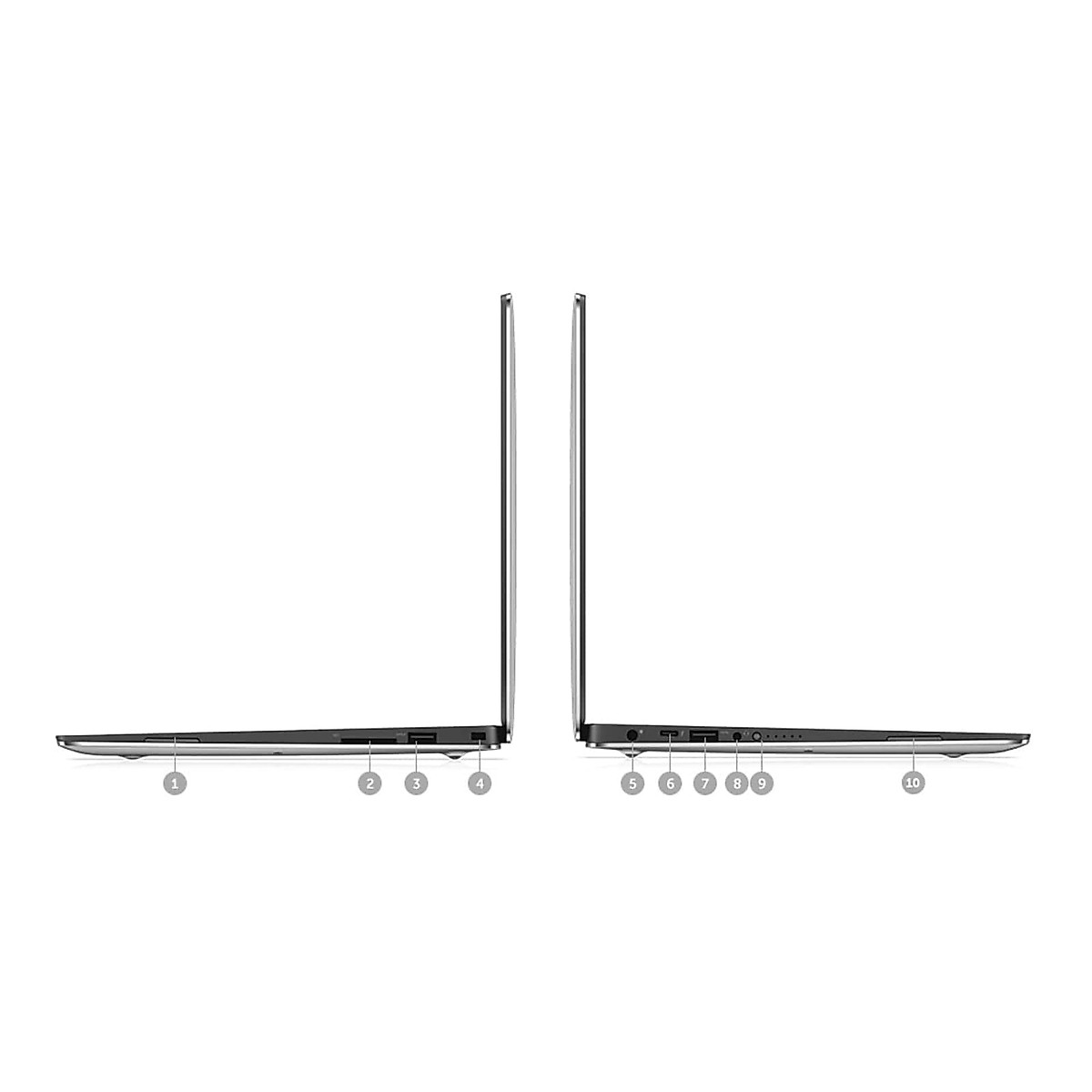 Dell XPS 13 9360 13.3-Inch 512GB SSD (16GB RAM, 2.4GHz 7th Generation i7-7560U (Up To 3.8GHz), QHD+ InfinityEdge TouchScreen, Windows 10 Pro) Silver - XPS93607697SLV (Renewed)