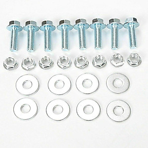 Rear Leaf Spring Hanger Shackle Bracket Kit for Chevy Silverado GMC Sierra Replaces OE# 12474021