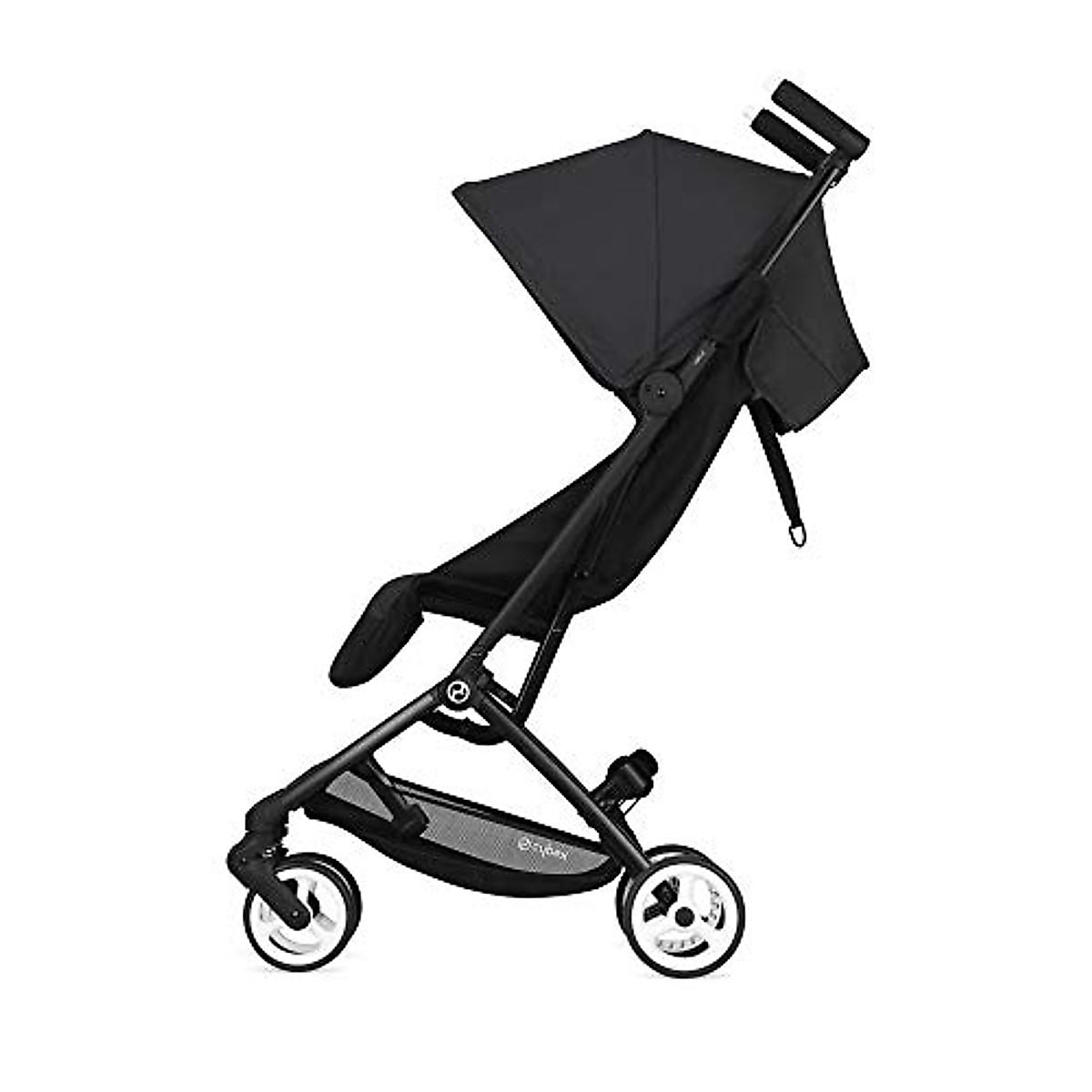 Cybex Fold Libelle Stroller UltraLightweight Small Hand Luggage Compliant Compact Stroller Fits Car Seats Sold Separately Infants 6 Months+, Deep Black