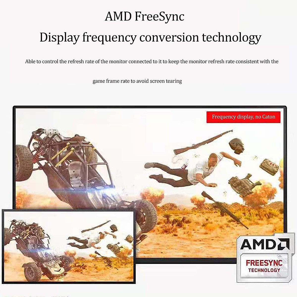 ZZYH 32 Inch IPS Gaming Monitor (4K 60Hz&2K 144 Dual Mode, HDMI), Eye Protection Office Design Panel Computer Monitor