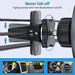 Magnetic Wireless Car Charger for Magsafe Mount iPhone 14 Pro Max,13, 12, Pro Max, Mini,Airpods3, QI 15 W Car Charging, Stick On Car Dashboard and Air Vent Car Phone Holder