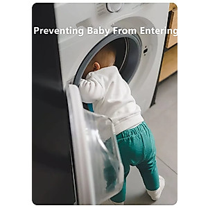 Front Load Washer Door Prop, Magnetic Washing Machine Door Holder, Keep Washer Door Open, Flexible Prop Fits Most Washing Machines