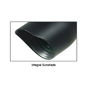 UTG 3-12x44 AO SWAT Accushot Rifle Scope, EZ-TAP, Illuminated Mil-Dot Reticle, 1/4 MOA, 30mm Tube, See-Thru Weaver Rings