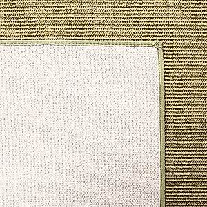 MARTHA STEWART x SAFAVIEH 2'3" x 12' Green MSR9501Y Farmhouse Sisal & Jute Runner Rug