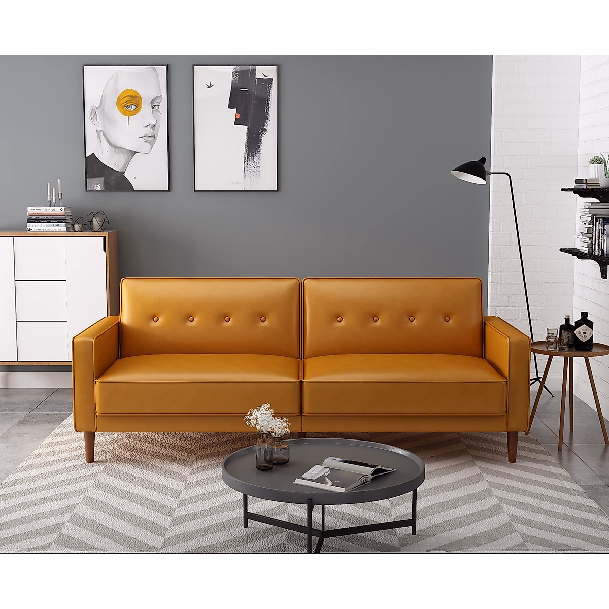 Gold Sparrow Camden Convertible Sofa Bed