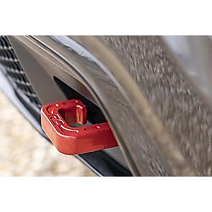 Rough Country Forged Tow Hooks for for 15-22 Jeep Grand Cherokee | Red - RS133