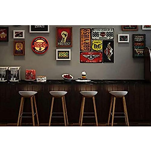 12" Round Pepsi Cola Tin Sign A Nickel Drink, Worth A Dime