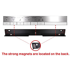 Replacement Wall Mounting Bracket for TOTO Neorest Toilets and Bidets Remote Control THU6209 MS989 MS988 SN8551M MS8551CUMFG 500H 550H N550H THU9798 SN982M MS982CUMG MS952CUMG TCF9786JA SN952M, Black