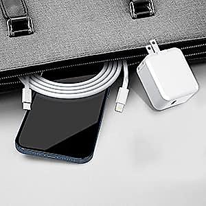 Exeric iPhone12 Fast Charger [MFi Certified] Fast Wall Charger 20W USB C Charger Power Adapter PD Fast Charger Type C to Lightning Cable Compatible iPhone13/12/Mini/Pro Max/11/11 Pro Max/Xs Max (3FT)