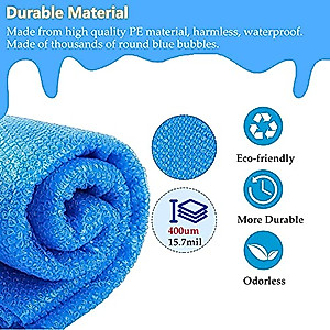 Ø 10ft/12ft/15ft/18ft Round Swimming Pool Cover, Outdoor Villa Garden Summer Waves Pool Solar Protector Blanket, Dustproof & Rainproof (Size : Ø 18ft/5.5m)