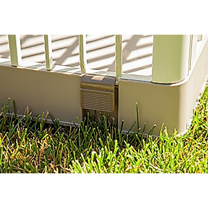 IRIS Plastic Animal Cage, Beige, Small