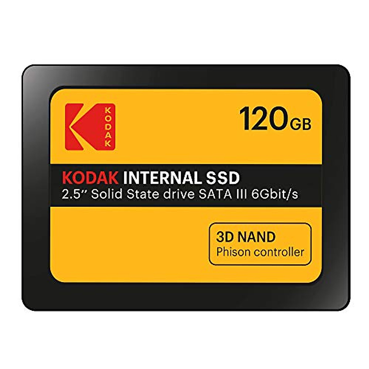 KODAK Internal SSD X150, Yellow, 120GB