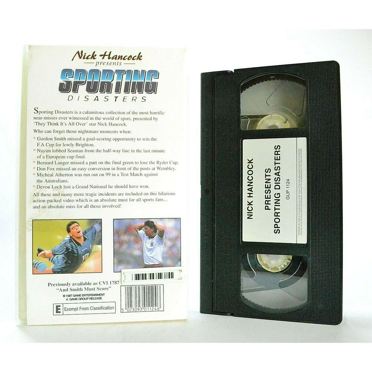 Liphontcta Nick Hancock-Sporting Disasters [VHS]