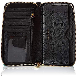 Michael Michael Kors Jet Set Travel Large Flat Multifunction Phone Case Black One Size