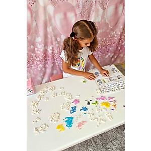 BLOCK CENTER 3D Nano Blocks Unicorn [Upgraded Model], 3D Toy Pet Building Block Set, Nanoblocks and Micro Building Blocks Kit for Kids, Teens, and Adults (640 Pieces)