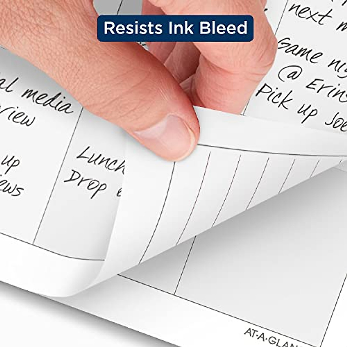 AT-A-GLANCE 2024 Weekly Planner Refill, 5-1/2" x 8-1/2", Desk Size, Loose-Leaf (061-285Y-24)