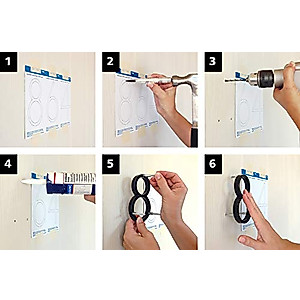 Distinctions 844712 Black Upgraded 5" Floating House Number 2