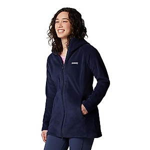 Columbia Women's Benton Springs II Long Hoodie, Dark Nocturnal, Large