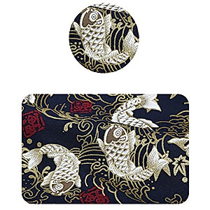 5PCS Cotton Craft Fabric 25x25 cm, Cute Japanese Style Cotton Wrapping Cloth Squares Quilting Fabric, Bundles of Fabric for DIY Patchwork Sewing (G#)