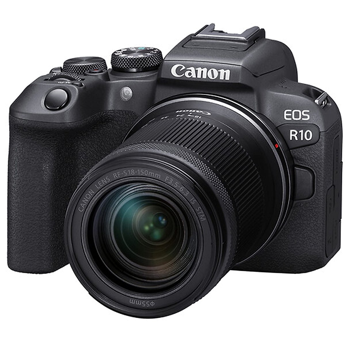 Canon EOS R10 Mirrorless Digital Camera with RF-S 18-150mm f/3.5-6.3 is STM Lens + 128GB Memory + Case + Tripod + Filters (38pc Bundle)