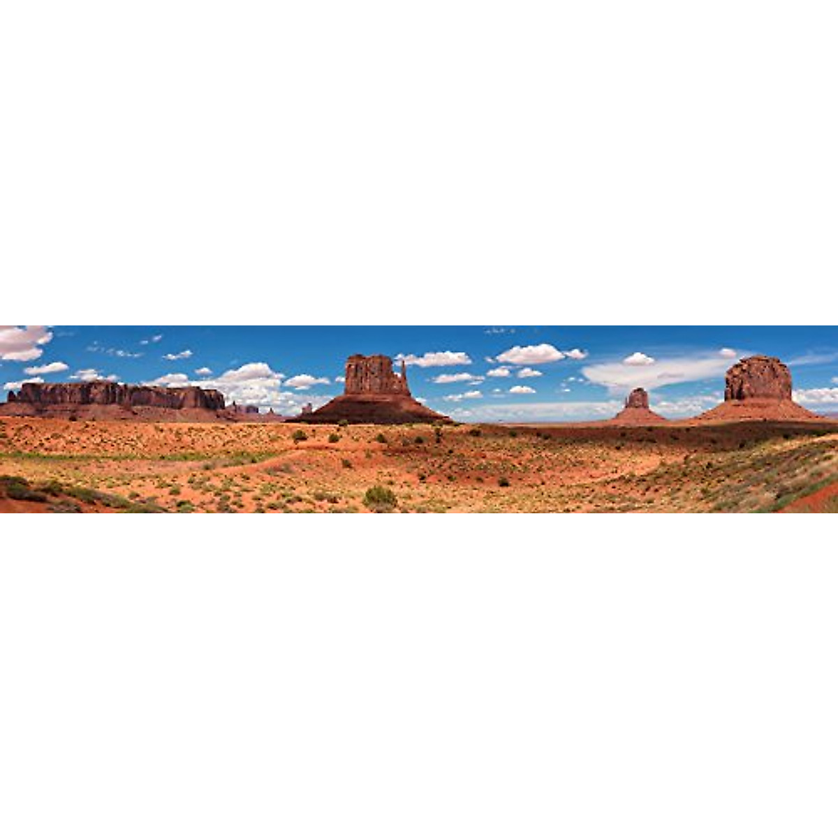 Reptile Habitat Background; Monument Valley Panorama, for 36Lx18Wx18H Terrarium, 3-Sided Wraparound