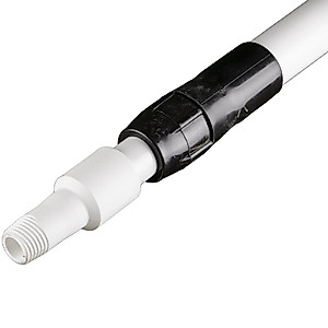 Remco 6269 Telescopic Handle,8.5'-16',FG,White/Black