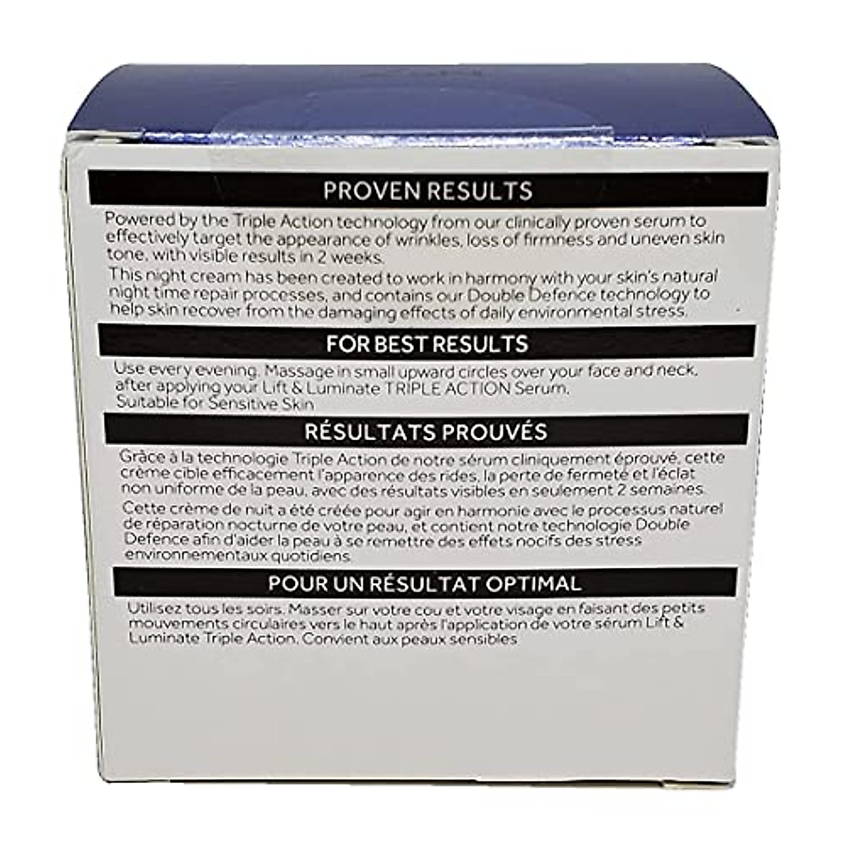 Boots No7 Lift and Luminate Night Cream, 1.6 Fl. Oz.