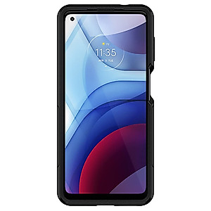 OtterBox Moto G Power 2021 Commuter Series Lite Case - BLACK, slim & tough, pocket-friendly, with open access to ports and speakers (no port covers),