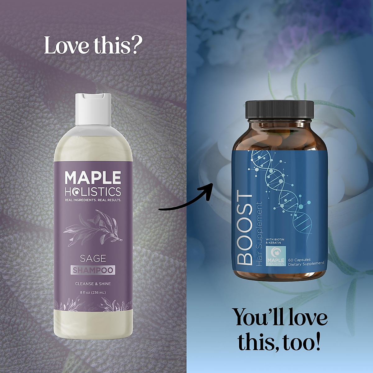 Sage and Rosemary Shampoo Sulfate Free - Sage Oil Clarifying Shampoo for Build Up and Scalp Moisturizer - Oily Hair Shampoo for Greasy Hair and Dry Scalp Treatment with Essential Oils for Hair