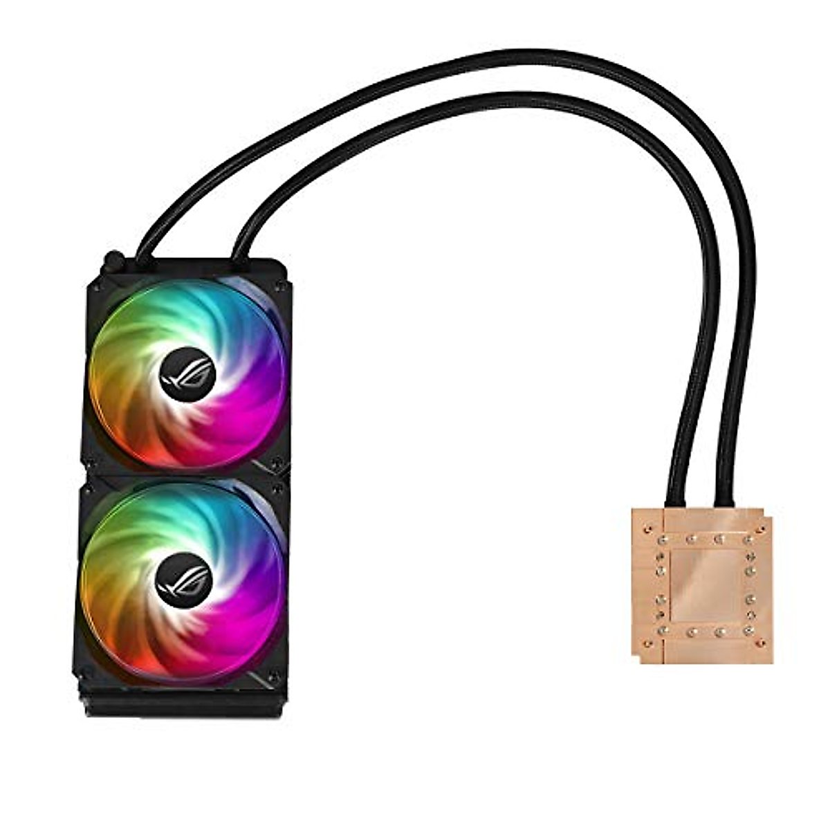 ASUS ROG Strix LC AMD Radeon™ RX 6800 XT OC Edition Gaming Graphics Card (PCIe 4.0, 16GB GDDR6, HDMI 2.1, DisplayPort 1.4a, Full-Coverage Cold Plate, 240mm Radiator, 600mm tubing, GPU Tweak II)