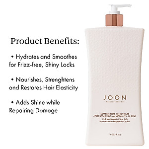 Joon Saffron Rose Conditioner + Pomegranate & Pistachio Oil, 33.8 Fl. Oz.