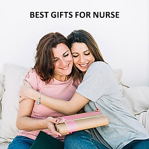 CAVN Pen Light with Pupil Gauge LED Penlight for Nurses Doctors, 2 Pcs Reusable Medical Penlight for Nursing Students (Black/White)