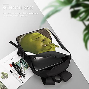 Funny School Backpack Lightweight Bookbags Students Schoolbag Travel Daypack Laptop Bag For Women Men Kids